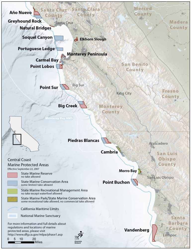 Maps – California MPAs
