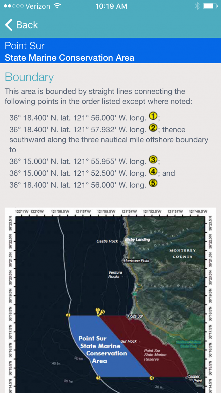 Fishing & MPA Resources – California MPAs