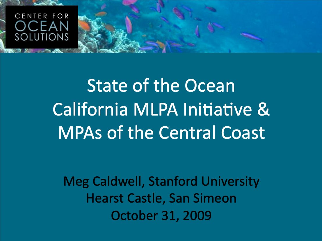 MPA PowerPoint Presentations – California MPAS